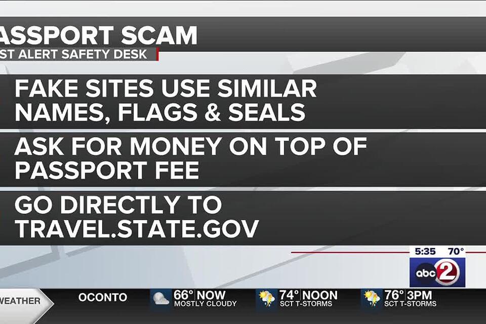 Scammers set up fake passport applications, renewals - NewsBreak