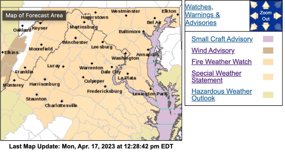 Fire Weather Watch : (Upgraded to RED FLAG WARNING) - NewsBreak