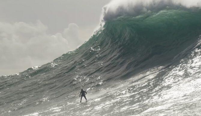 Nic Von Rupp Posts Slow Motion Ode to Nazaré Season - NewsBreak