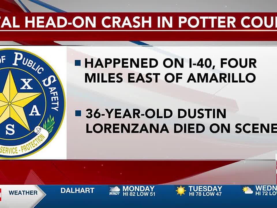 VIDEO: DPS: Head-on crash leaves 1 dead in Potter County