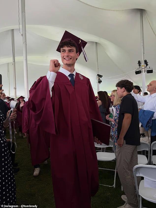 Doting dad Tom Brady pays heartfelt tribute to eldest son Jack on his ...
