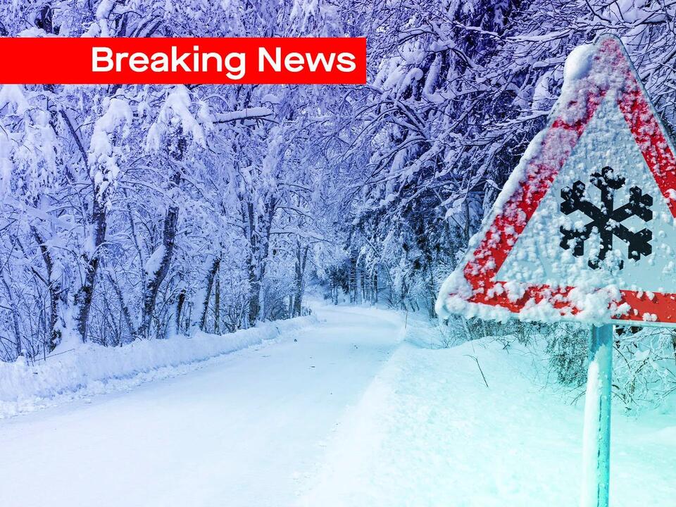 Snow dumps in parts of NEPA, moving out of area