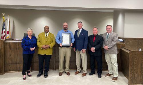 Calhoun County Commission Honors Sheriff Matthew Wade for Decades of ...