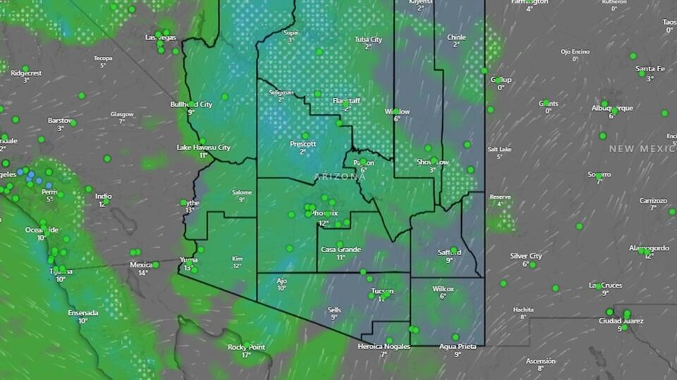 Arizona Weather Update: Limited Moisture Now, Next System Mid-February ...