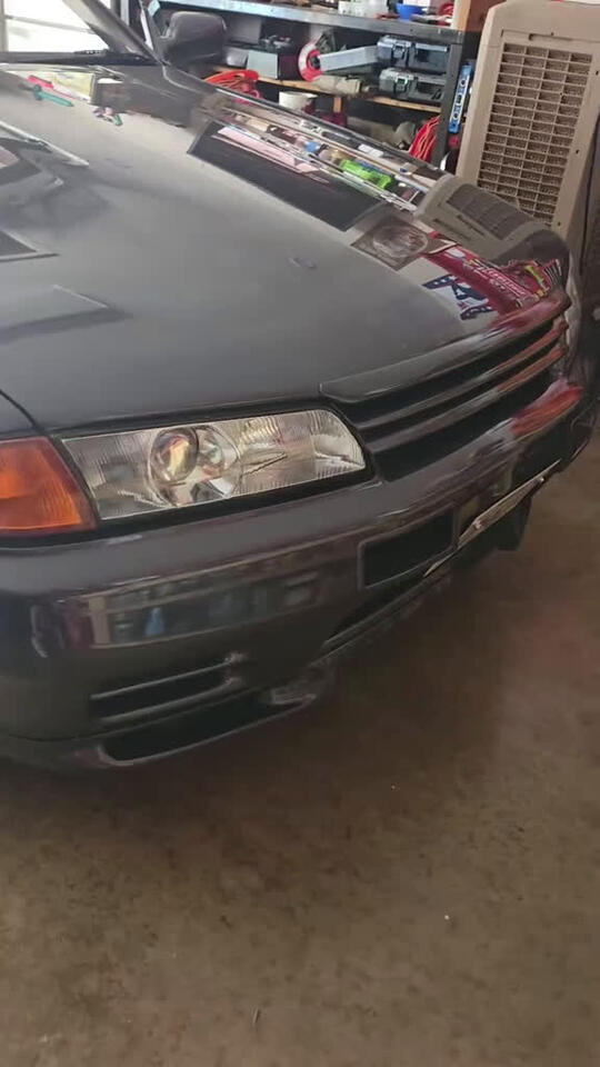 Its not everyday you get to see a right hand drive R32 Nissan Skyline ...