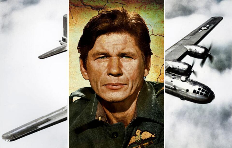 During World War II Actor Charles Bronson Served As A Gunner On A ...