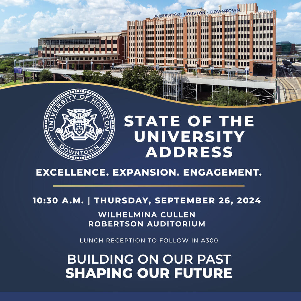 UHD President Loren J. Blanchard To Deliver 50th Anniversary State of ...
