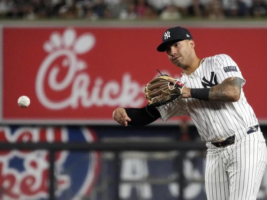 Yankees 2B Gleyber Torres exits game versus Orioles due to right groin tightness