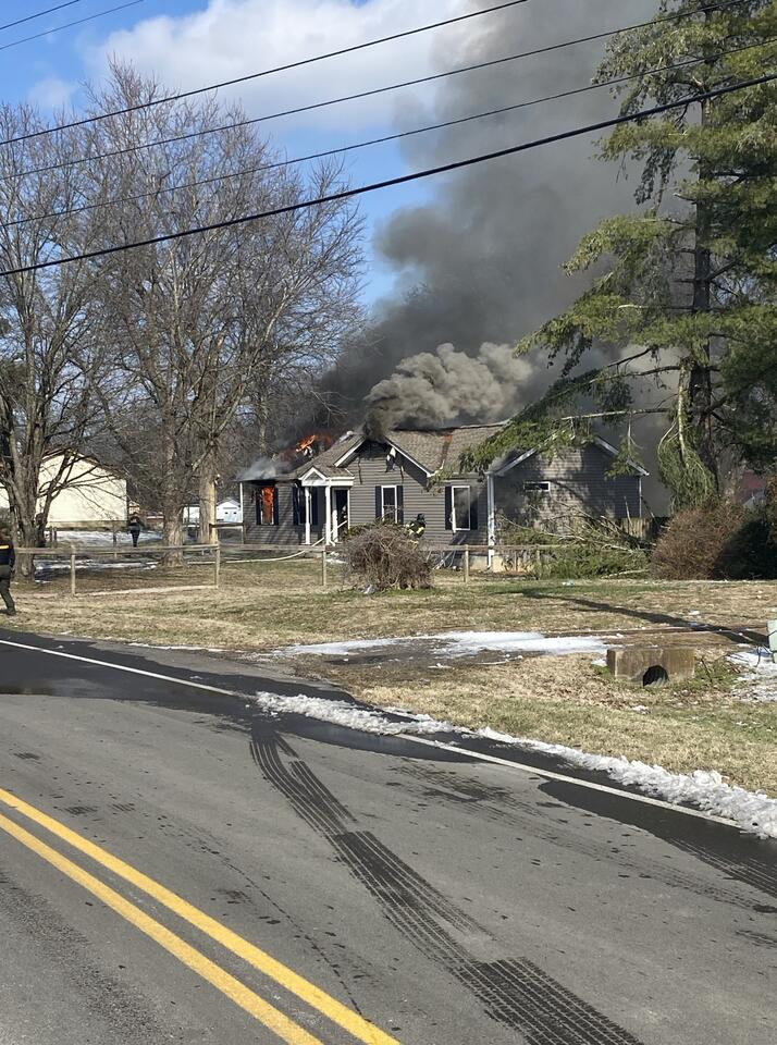 Rutherford County, TN – Fire Alert: Power Line Sparks House Fire, Road ...