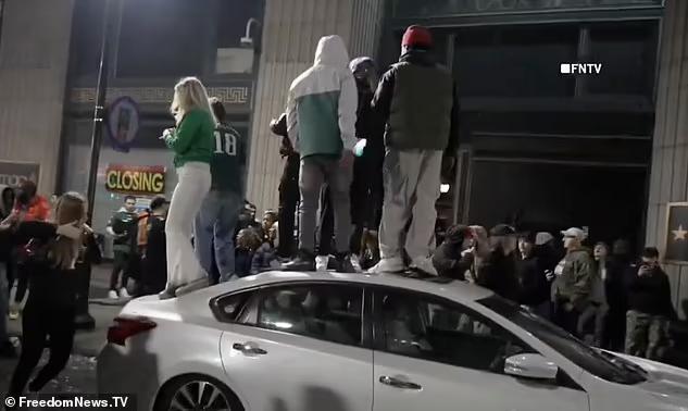 Chaos in Philadelphia as Eagles celebrations descend into riots and ...