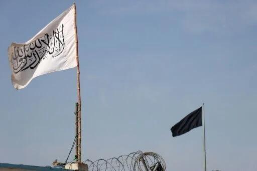 A black flag was raised on Sunday at the Islam Qala border crossing ...