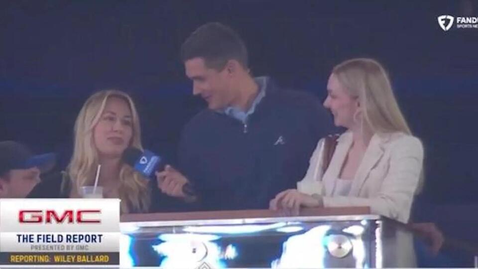 Braves Reporter Who Made Headlines By Spitting Game On-Air Seemed To ...