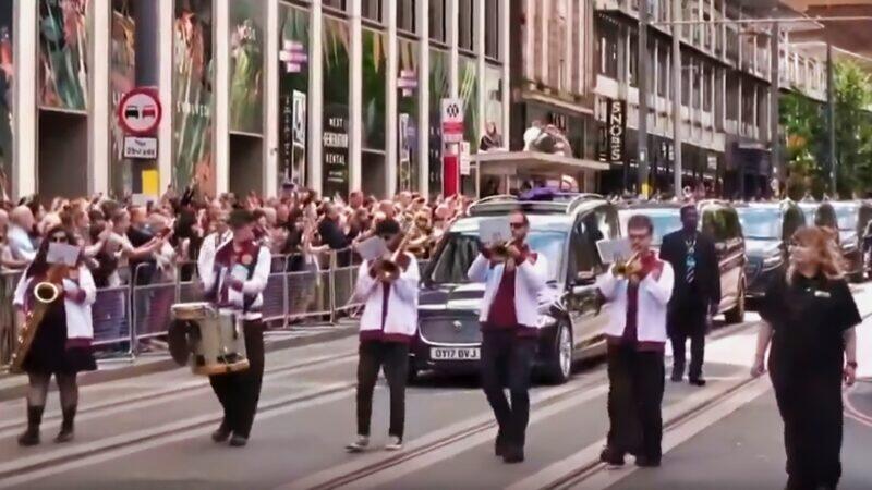 VIDEO: Ozzy Osbourne’s Funeral Procession Featured Marching Band ...