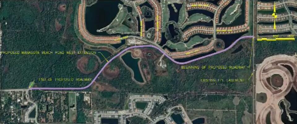 County approves developer-led Manasota Beach Road extension - NewsBreak