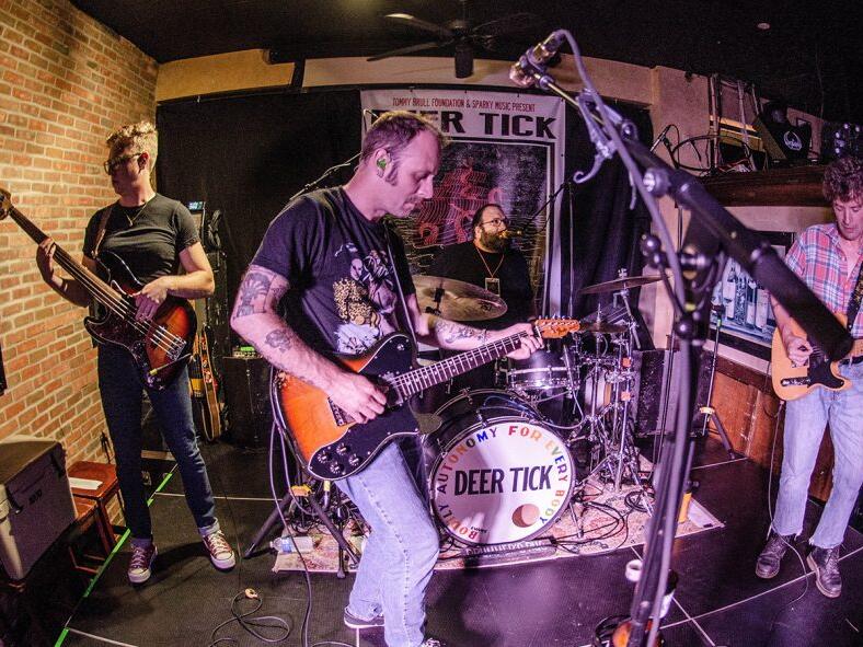 Deer Tick played "Shine a Light" benefit with Al Olender at RJ Daniels ...