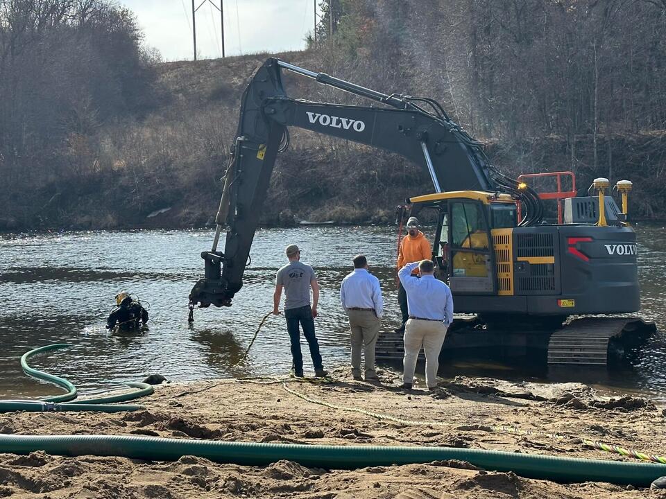 Sediment collector test starts, district to receive $800,000