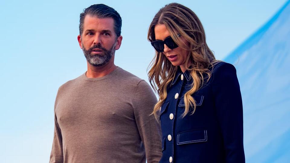 Don Jr. Reveals Engagement to New Girlfriend in Awkward Speech - NewsBreak