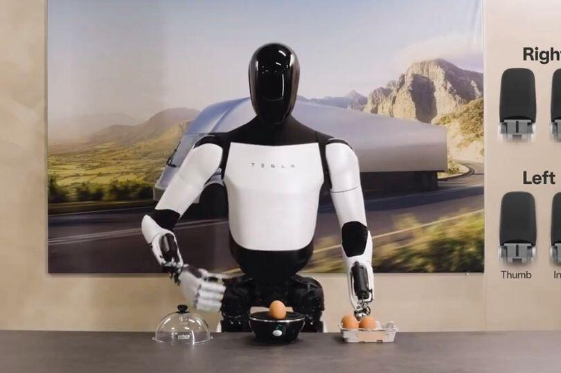 Tesla says it has 2 Optimus humanoid robots in its factory working ...