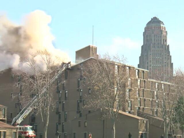 Residents able to escape burning apartment building in Downtown Buffalo ...