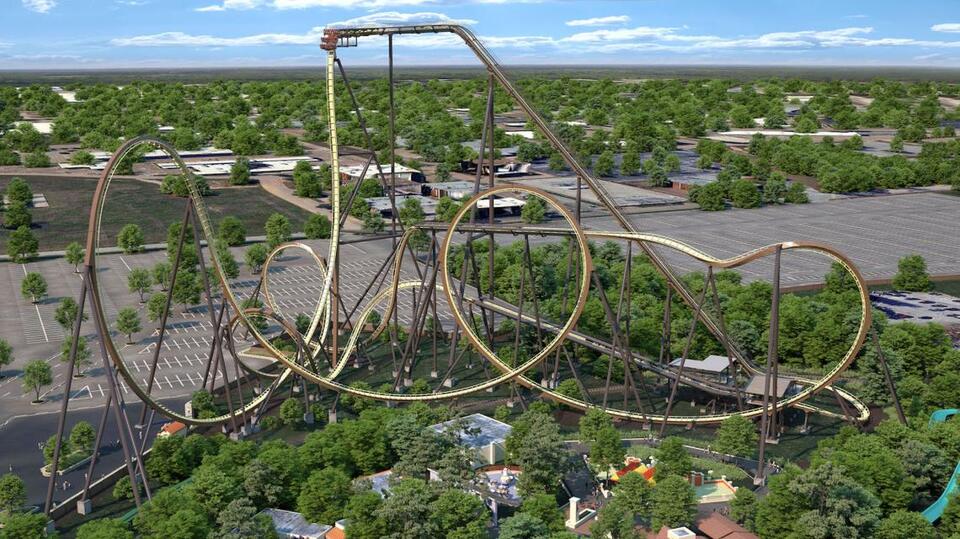 A U.S. Theme Park Has Just Claimed the World's Tallest Roller Coaster ...