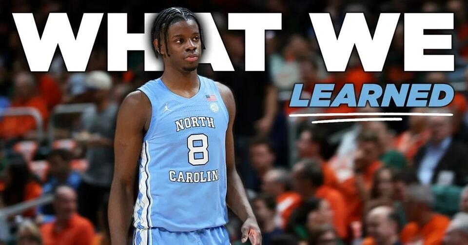 Daily Drop: What We Learned From UNC's Loss at Miami - NewsBreak
