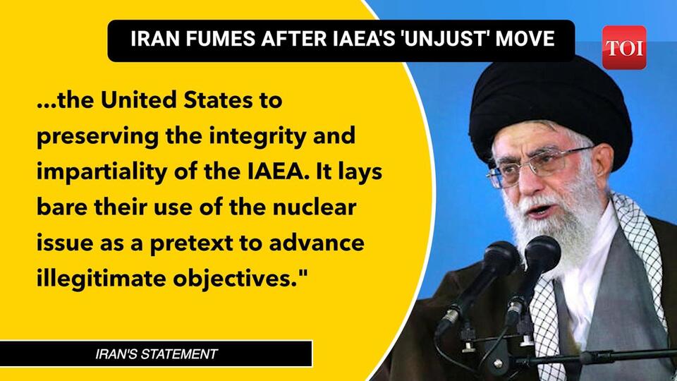 Iran's Retaliation After 'Unjust' IAEA Move Over Nuclear Programme ...