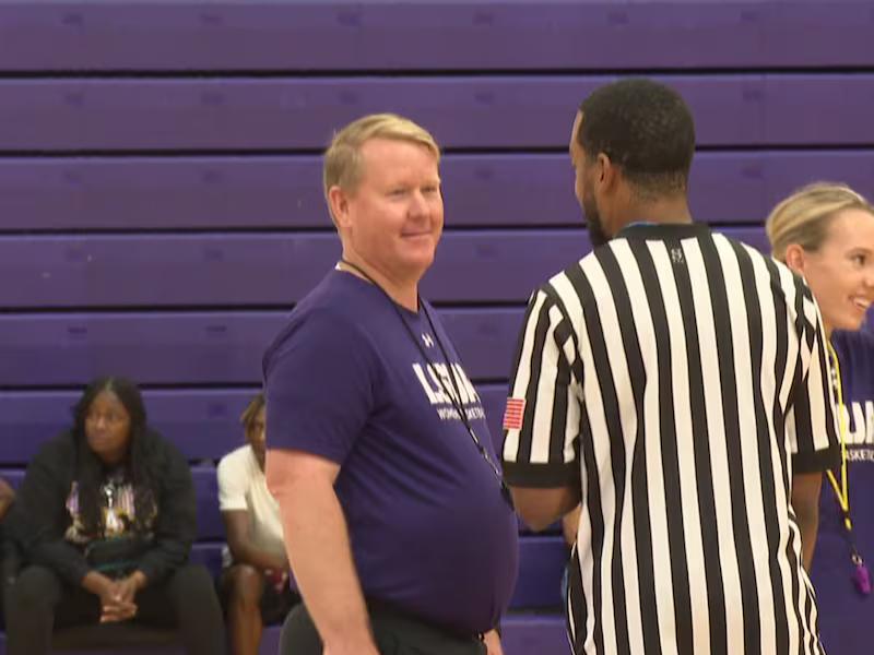 Billy Perkins and LSUA WBB put on first team camp