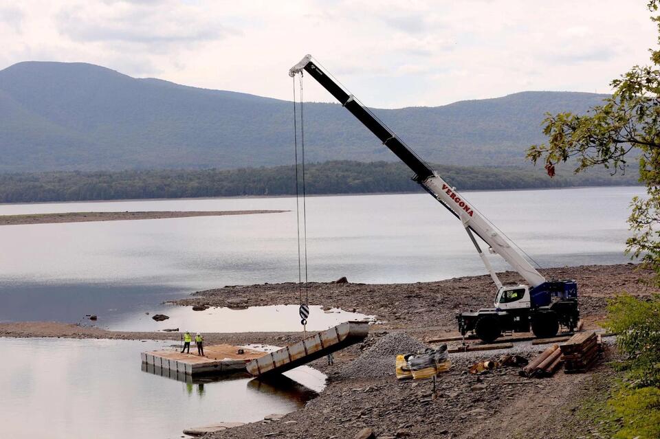 Preparations Being Made for Massive Ashokan Reservoir Construction ...