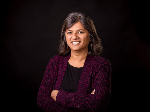 Krishnankutty Recognized as Outstanding Woman Leader in Centre County