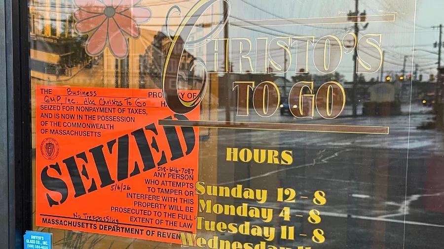 Popular Greek Restaurant Seized In Whitman For Unpaid Taxes - NewsBreak