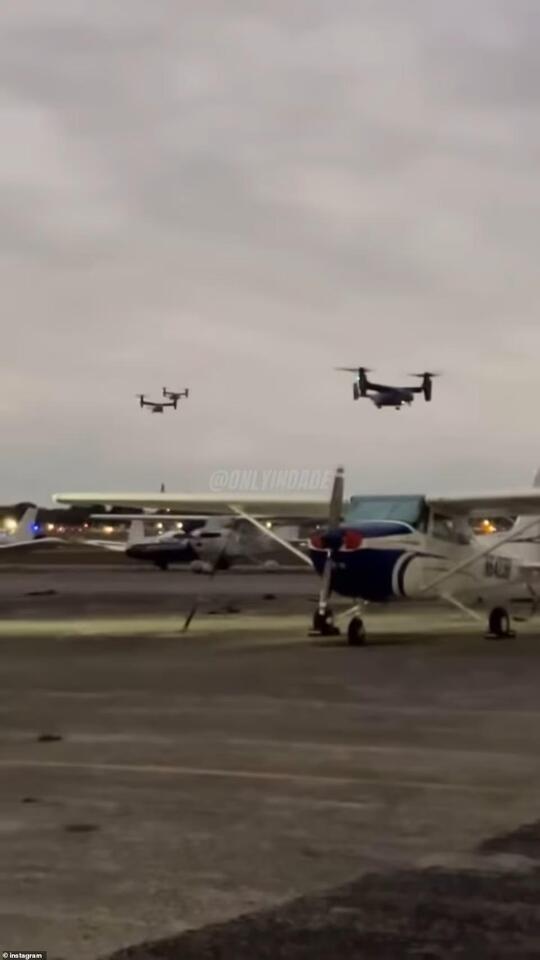 South Florida residents report military planes and helicopters overhead ...