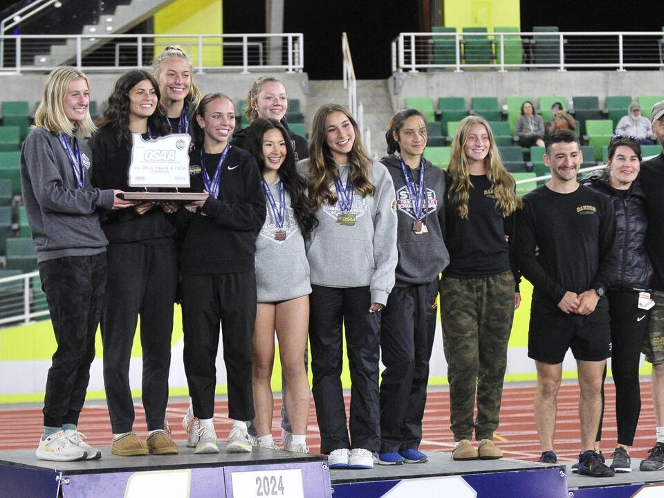 Bandon rolls up points while winning 2A girls title