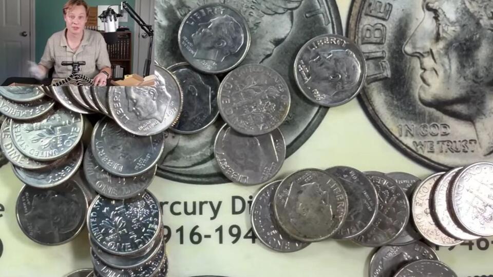 A coin hunter searches $750 in bank coin rolls to see if you can get ...