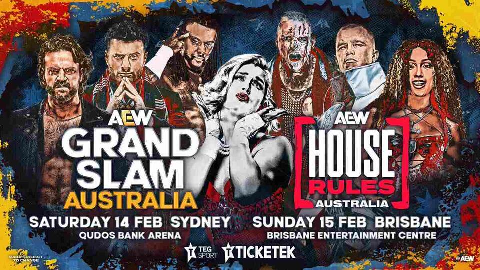 AEW Announces House Rules Lineup For Australia Live Event - NewsBreak