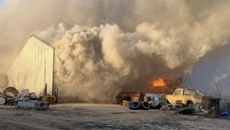 Walworth County barn fire, 14 sheep killed - NewsBreak
