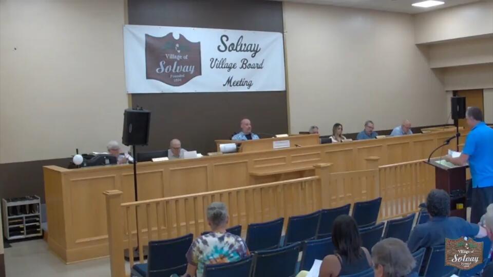 Village of Solvay Regular Board Meeting July 29th 2025 - NewsBreak
