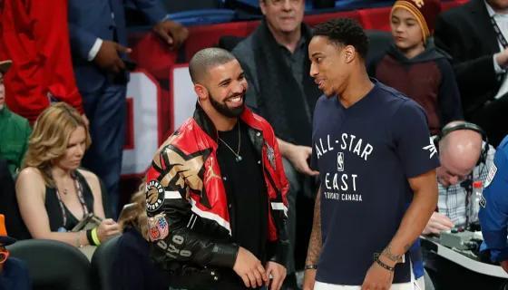 Sensitive King: Drake Throws Former Friend DeMar DeRozan’s Jersey In Crowd - NewsBreak