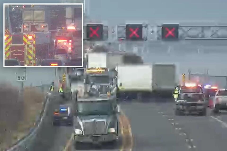 13 injured in 43-vehicle crash after Chesapeake Bay Bridge covered in ...