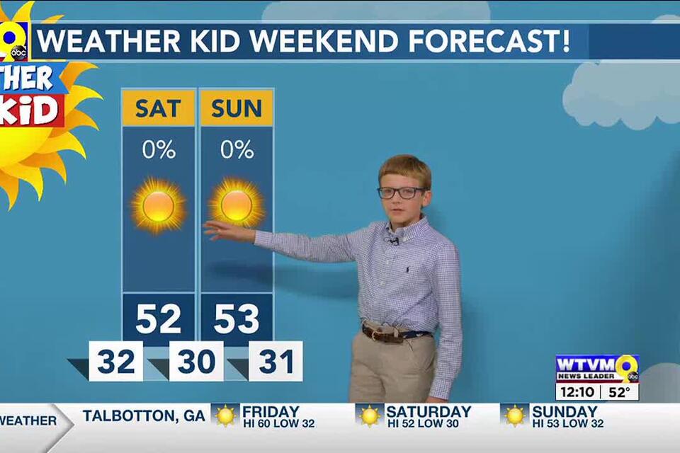 WTVM Weather Kid: Sam - NewsBreak