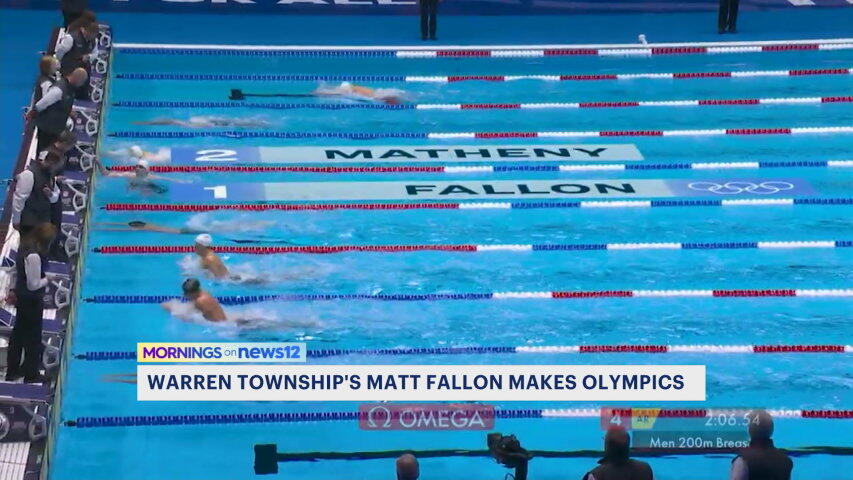 Warren Township's Matt Fallon breaks American record, advances to Paris ...