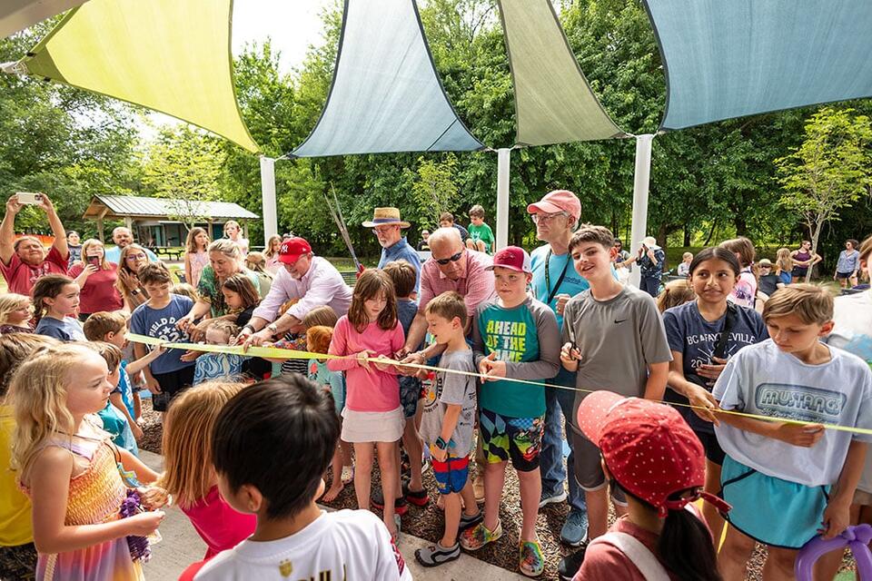 Gulley Park playground reopens with ribbon-cutting ceremony - NewsBreak