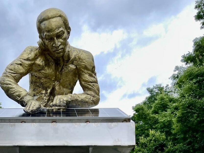 Harlem Honors the Legacy of Kool DJ Red Alert in Sculpture