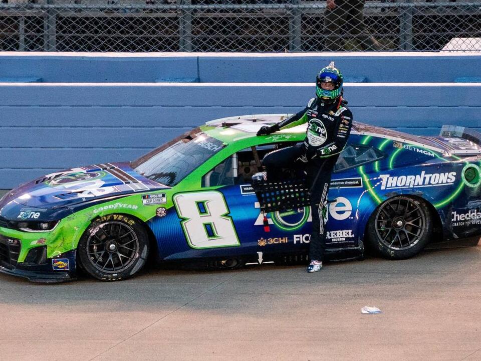 NASCAR details why Kyle Busch restarted fourth after Nashville crash