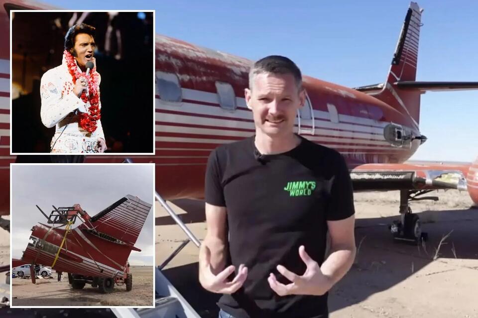 YouTuber ‘destroys’ Elvis’ private jet to turn it into an RV - NewsBreak