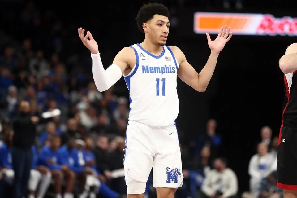 Jahvon Quinerly, No. 15 Memphis survive late mishaps to beat Tulsa ...