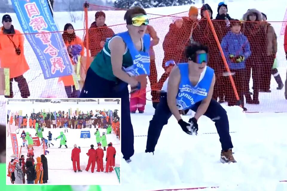 Over 120 teams pelt each other in epic international snowball ...