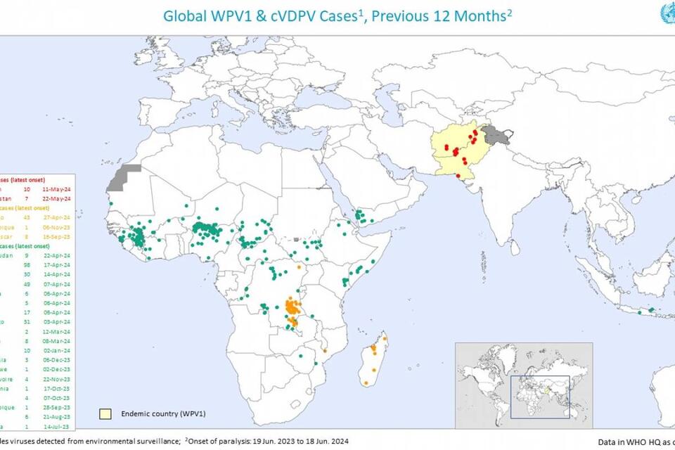 34 Countries Identified in the Latest Polio Outbreak Alert - NewsBreak