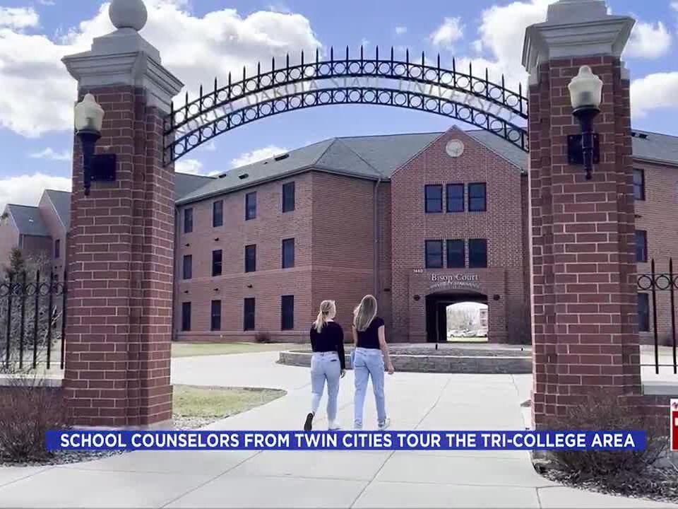 School counselors from Twin Cities Metro tour the Tri-College area