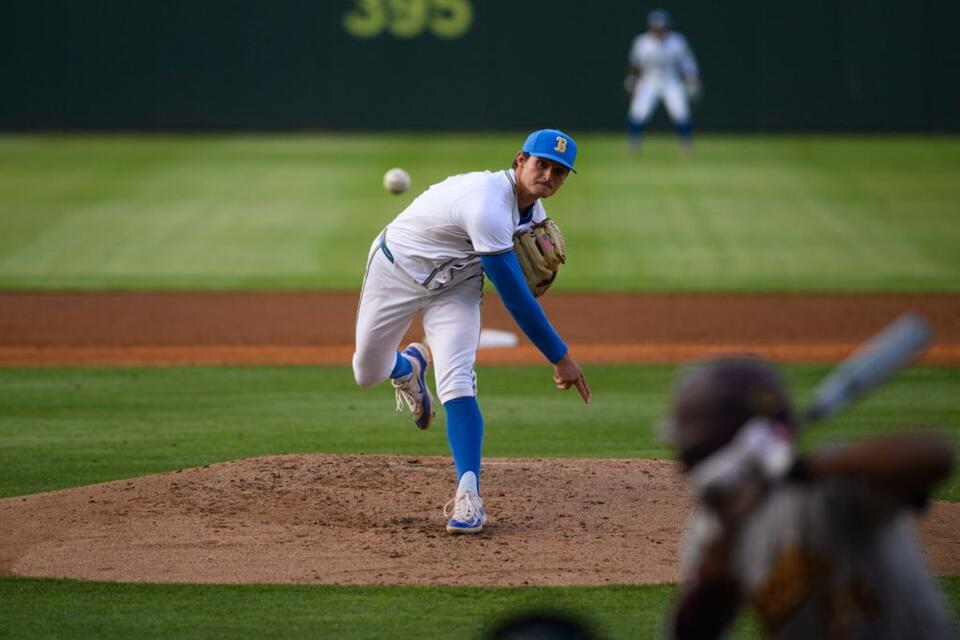 Consistent pitching from UCLA baseball helps knot Cal State Fullerton ...