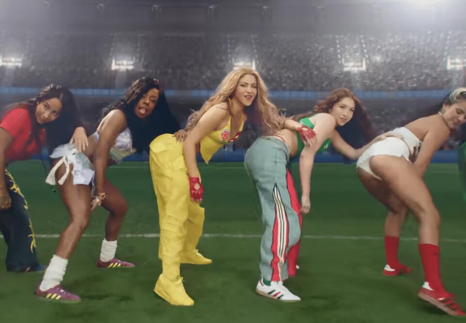 Shakira & Burna Boy Dazzle in 'Dai Dai' Video for FIFA World Cup ...